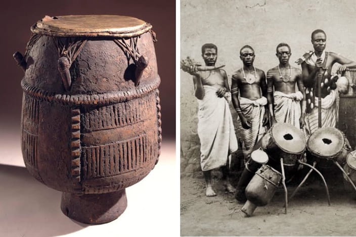 Akan Drum, the Oldest African Object in the British Museum - TalkAfricana